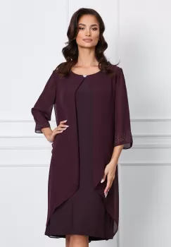 rochii domnisoare de onoare lungi bordo ieftine (30 produse)